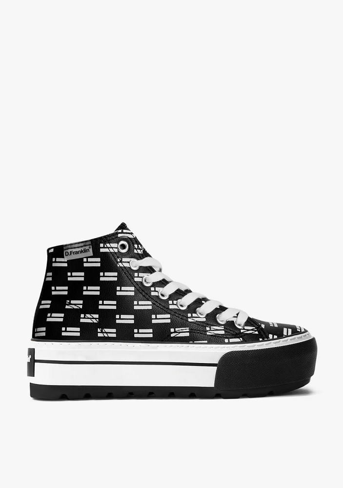 Zapatilla One Way Platform Flag Mujer - Dolly