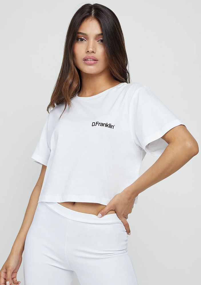 Polera Basic Crop Top D Franklin - Dolly