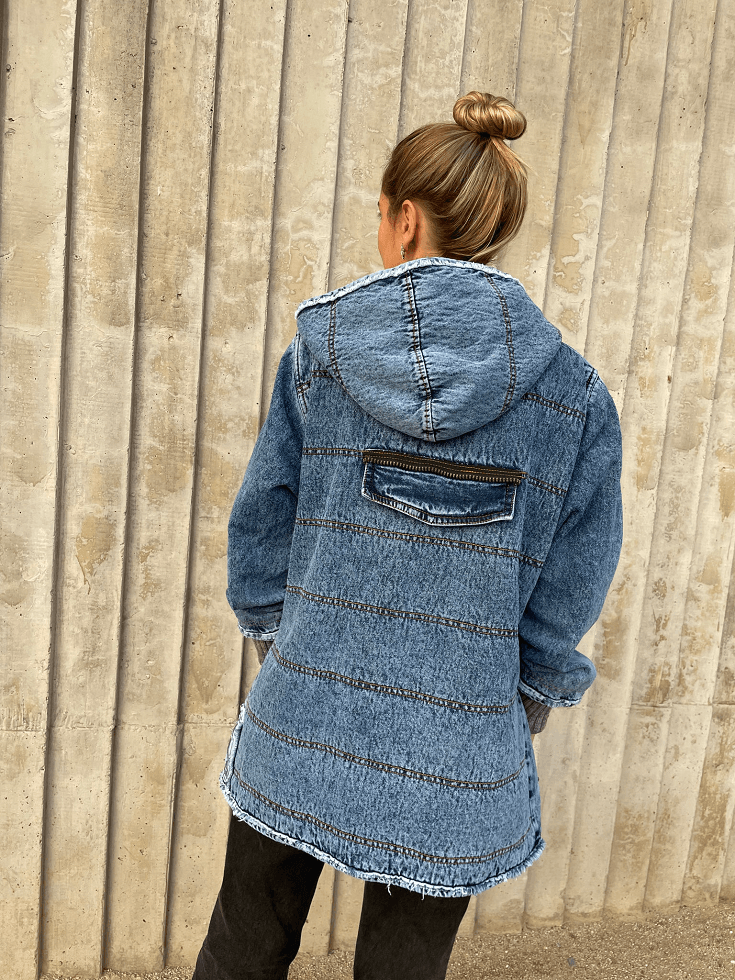 Casaca jeans c-broche - Dolly
