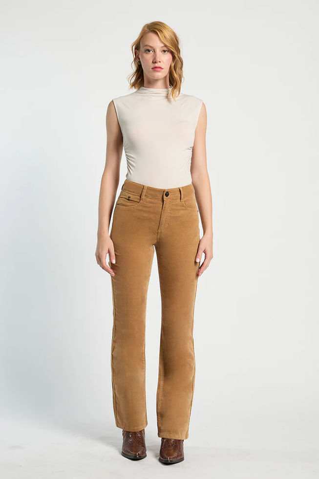 Pantalon cotele amalia - Dolly